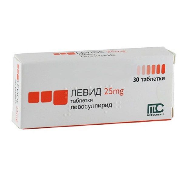 ЛЕВИД 25 mg х25 таблетки