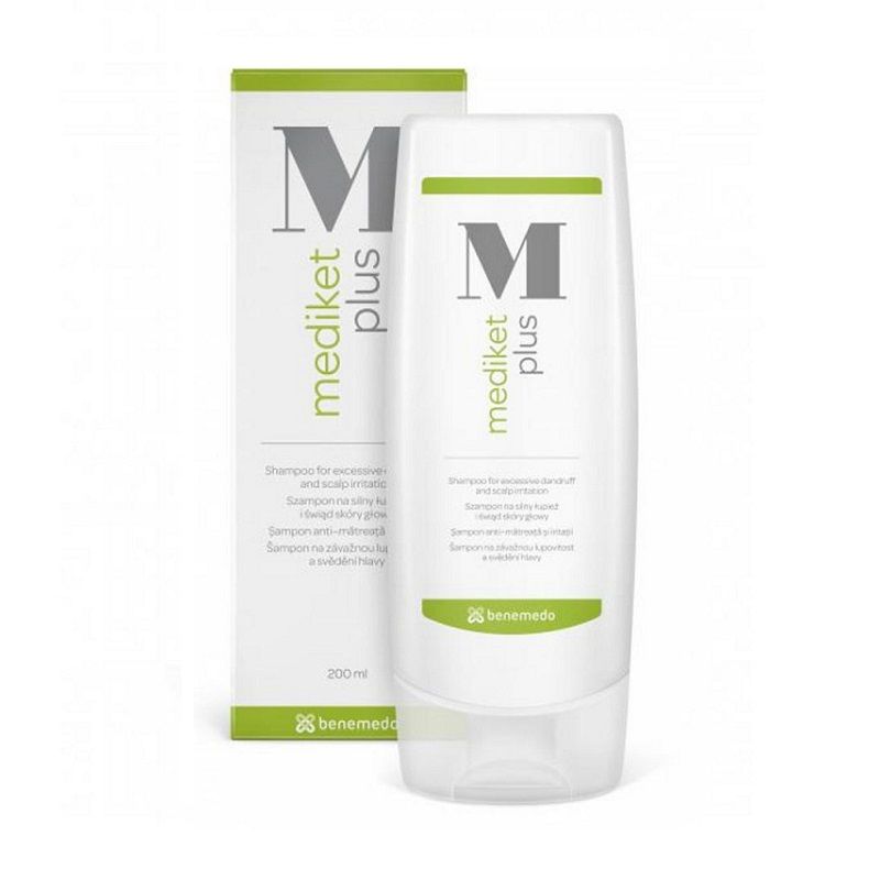 Benemedo Mediket Plus Шампоан за тежък пърхот и раздразнен скалп x200 мл