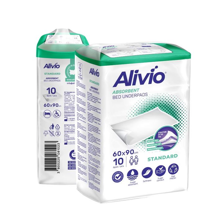 Alivio Чаршаф за еднократна употреба 80х180 см x10 броя