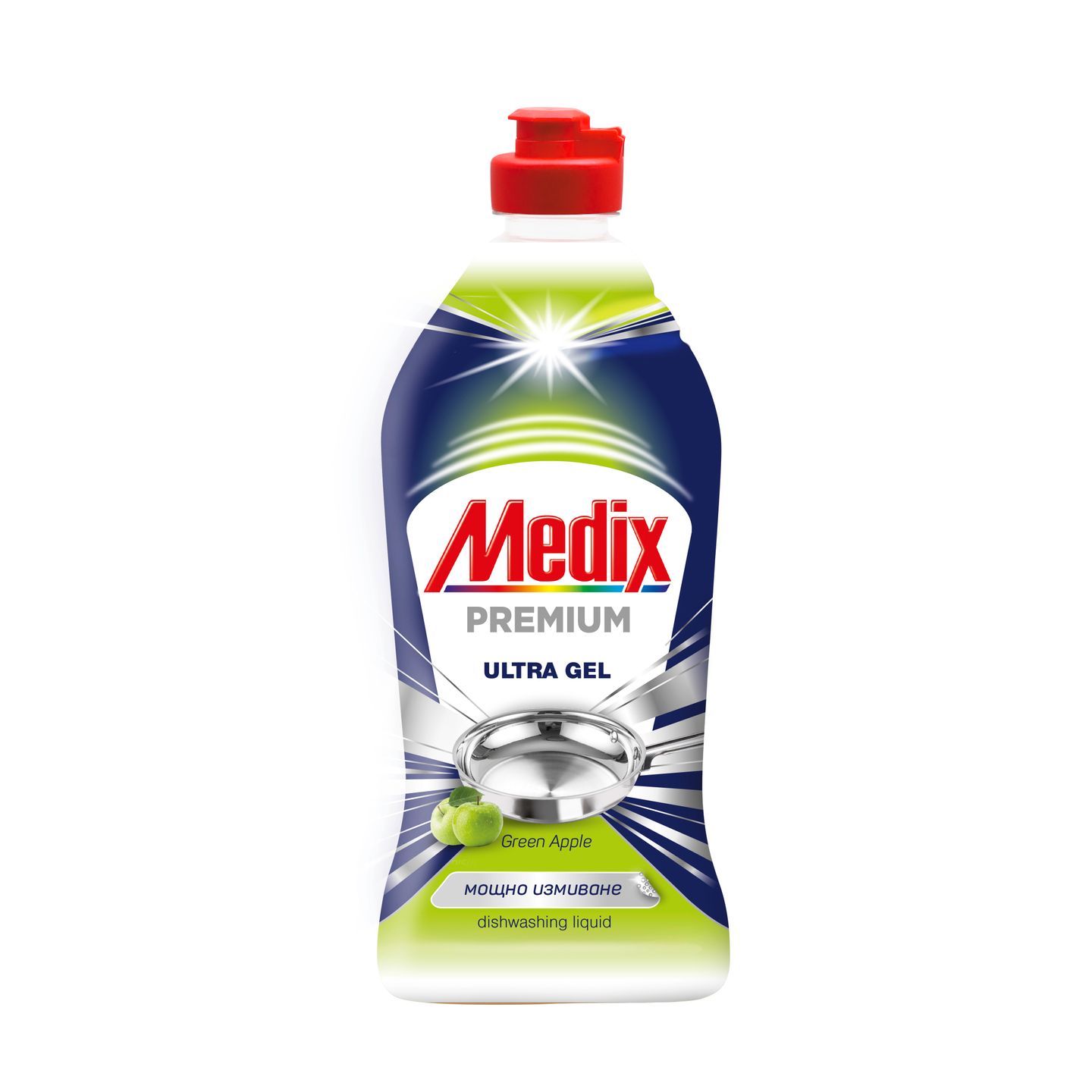 Medix Premium Green Apple Концентриран препарат за съдове x415 мл