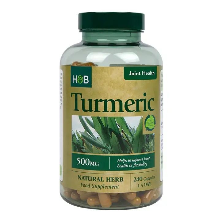 Турмерик при ставни възпаления 500 мг х240 капсули Holland & Barrett
