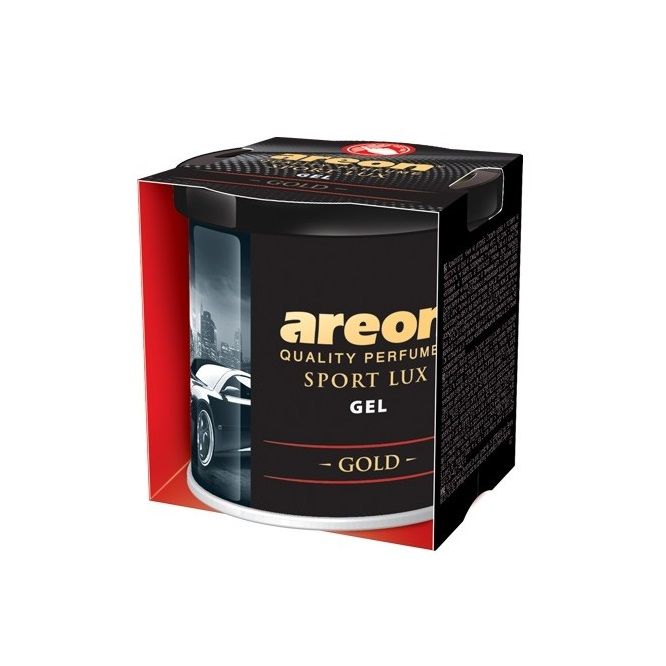 Areon Sport Lux Ароматизатор гел консерва, Gold