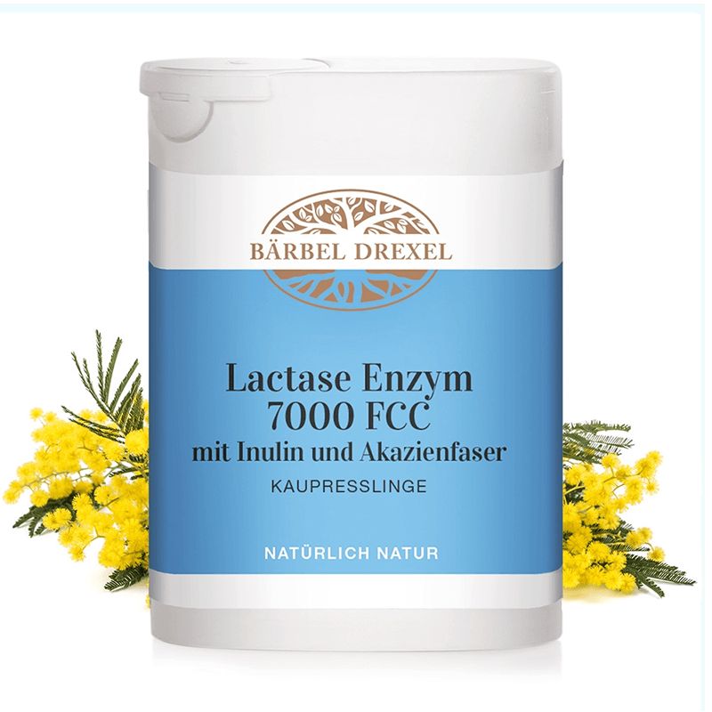 Lactase Enzym Лактазен ензим 7000 FCC с инулин и акациеви фибри х75 ...
