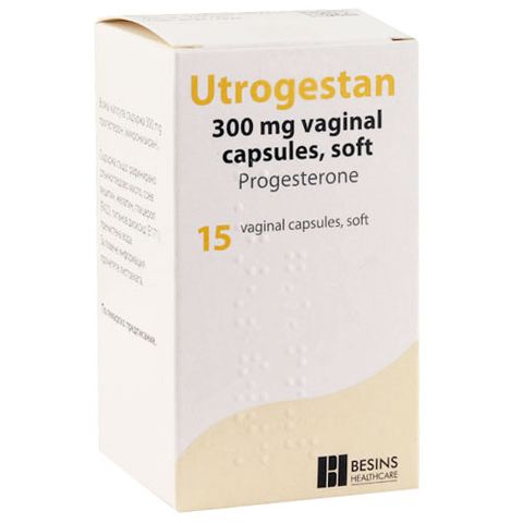 Утрогестан 300 mg х15 вагинални капсули, меки Besins