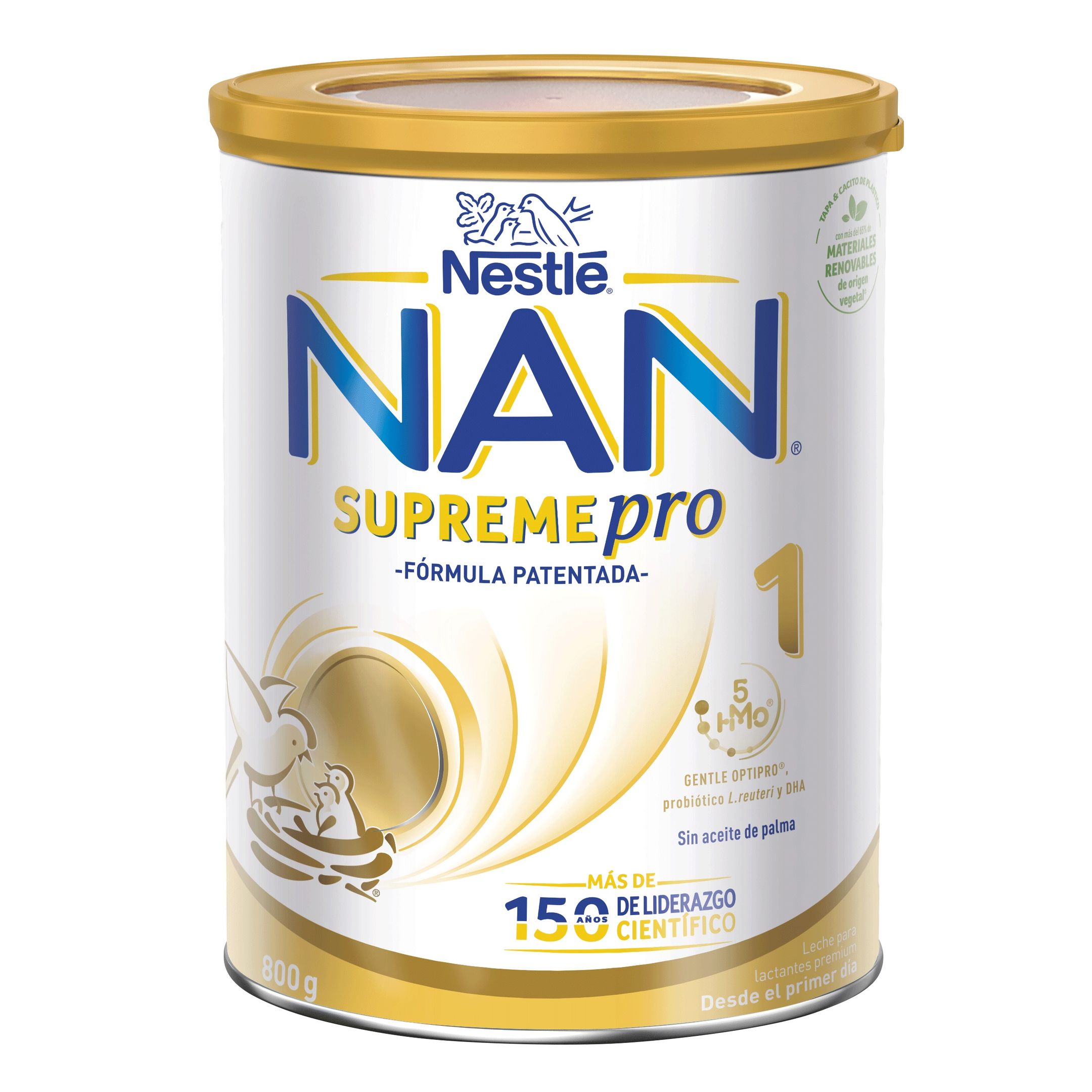 Nestle Nan SupremePro 1 Мляко на прах от момента на раждането x800 грама