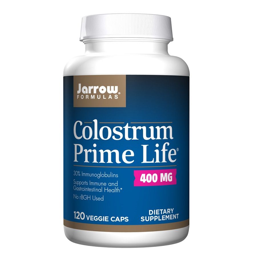 Colostrum Prime Life Коластра, 400 мг x120 веге капсули, Jarrow