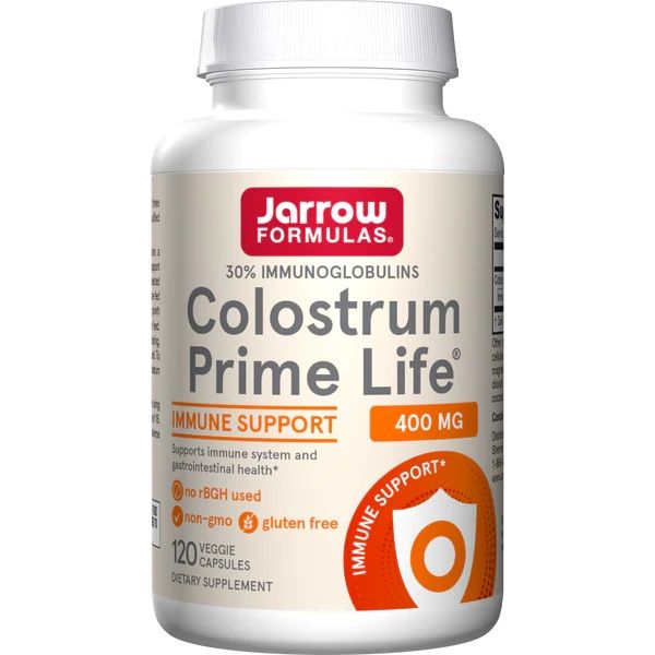 Colostrum Prime Life Коластра, 400 мг x120 веге капсули, Jarrow