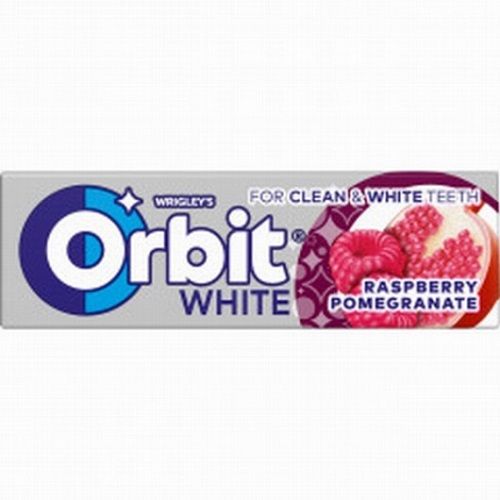 Orbit White Дражета с аромати на малина и нар х10 броя