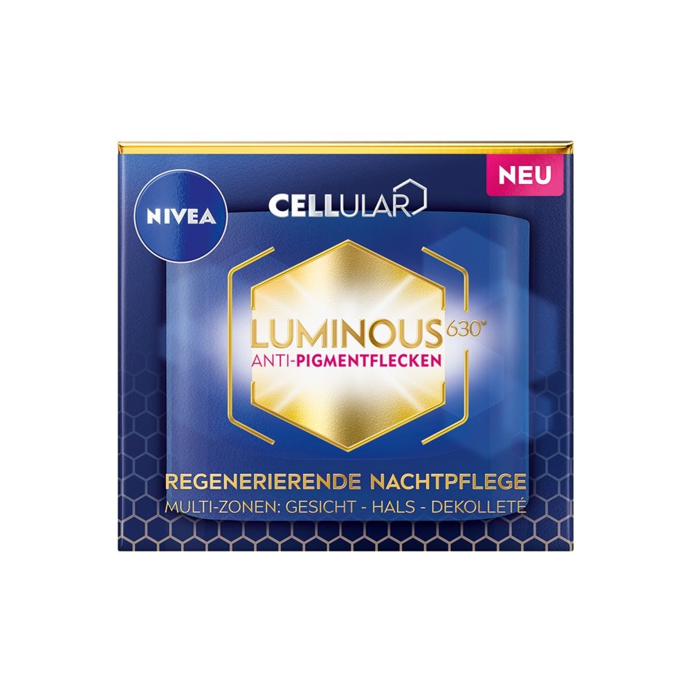 Nivea Cellular Luminous 630 Antispot Възстановяващ нощен крем за лице ...