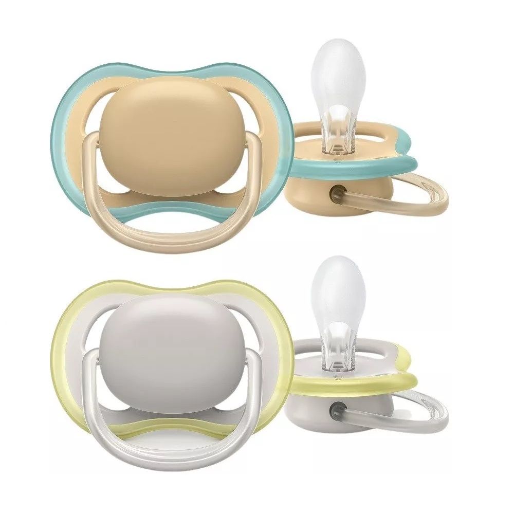 Avent Ultra Air Ортодонтична залъгалка силикон за деца от 0 до 6 месеца ...