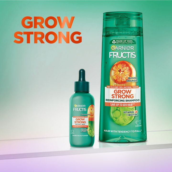 Garnier Fructis Grow Strong Vitamin Серум за коса против косопад x125 мл