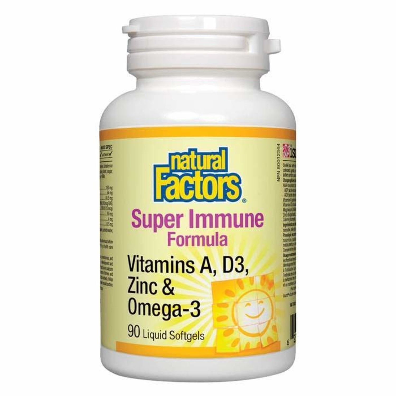 Super Immune Formula Витамини А и D3, цинк и омега-3 х90 софтгел ...