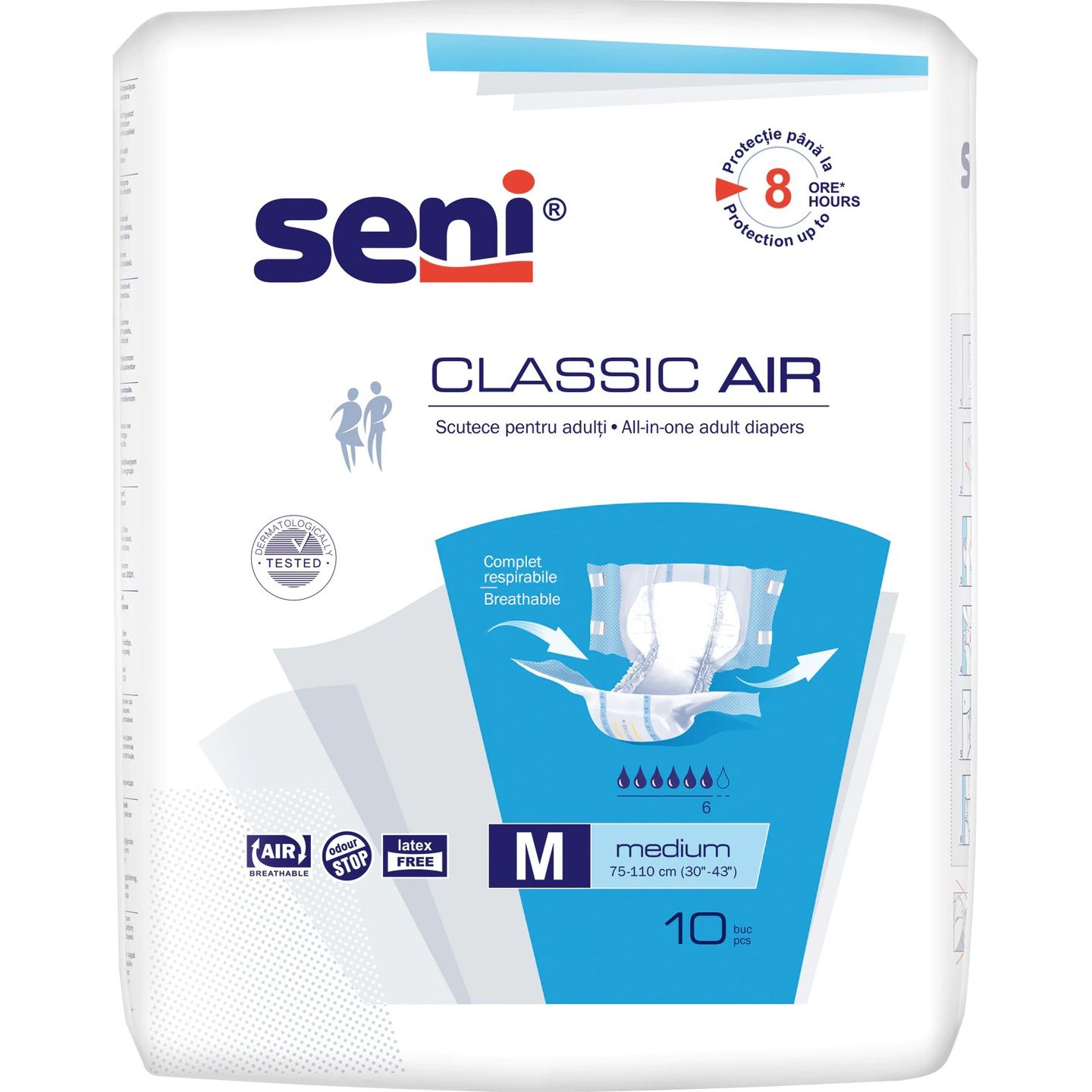 Seni Classic Air Пелени за възрастни М х10 броя