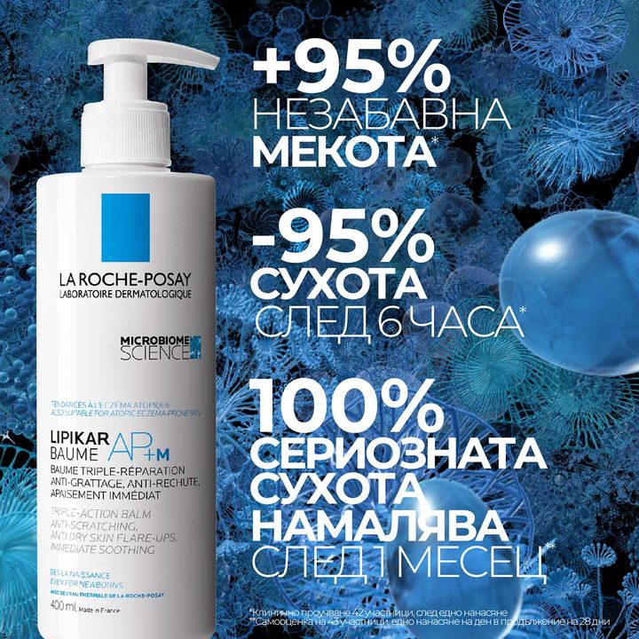 La Roche-Posay Lipikar BAUME AP+M Балсам за възстановяване на липидите ...