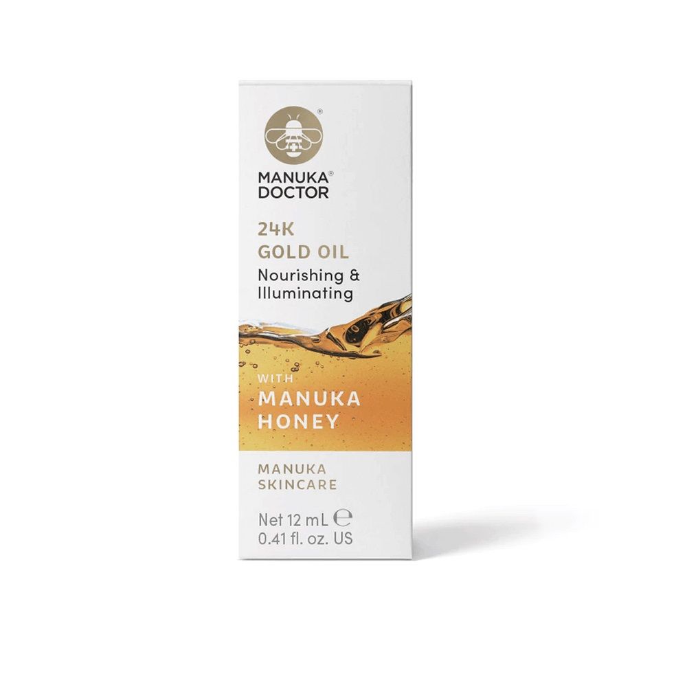 Manuka Doctor Масло за лице с 24К злато и мед от манука x12 мл