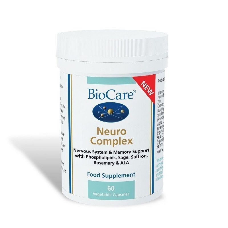 Neuro Complex за здрави нерви x60 капсули, Biocare