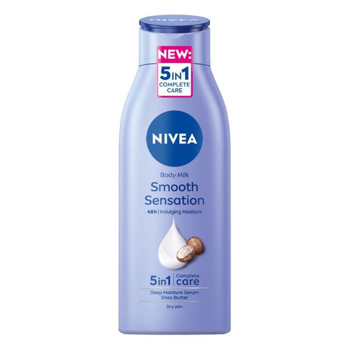 Nivea Smooth Sensation 5in1 Хидратиращо мляко за тяло за суха кожа х400 мл