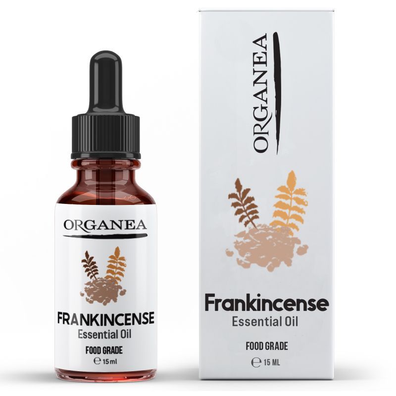 Organea Frankincense Индийски тамян, етерично масло от хранителен клас х15 мл