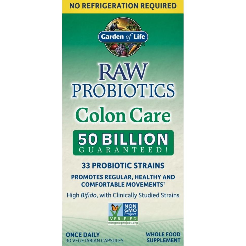 RAW Probiotics Colon Care Пробиотик за храносмилателно здраве х30 ...