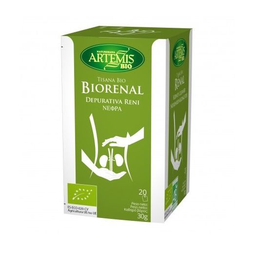 Artemis Bio Biorenal Чай за пречистване на бъбреците x20 филтърни пакетчета