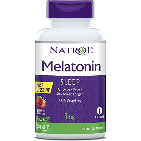 Мелатонин Fast Dissolve 1mg х90 таблетки Natrol