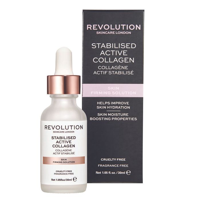 Revolution Skincare Stabilised Active Collagen Стягащ серум за лице с ...