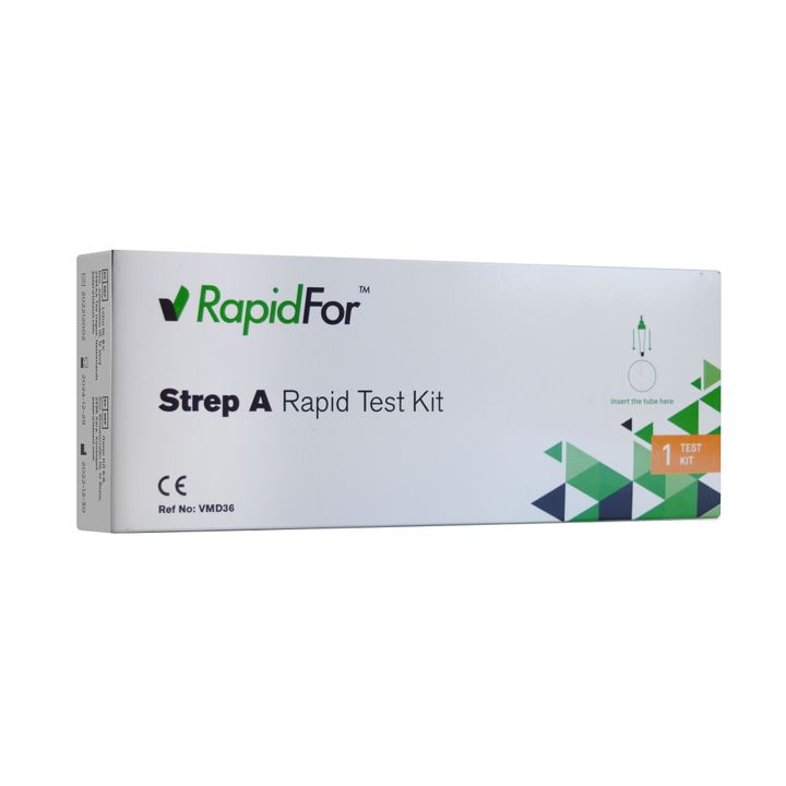 RapidFor Strep A Бърз тест за стрептококи - скарлатина група A