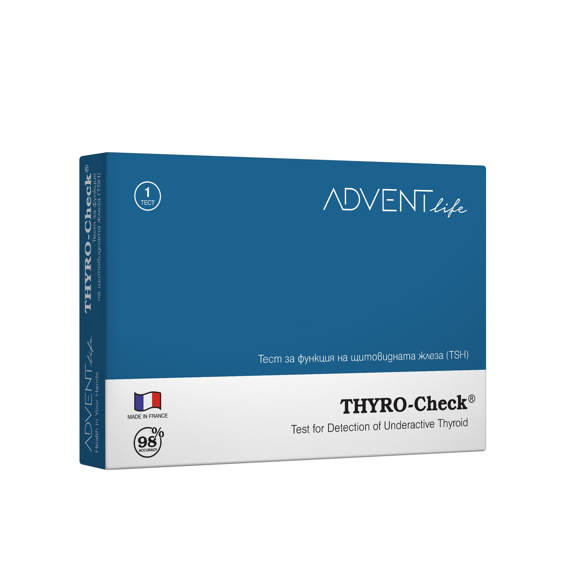Thyro Check Тест за функция на щитовидната жлеза х1 бр Advent Life