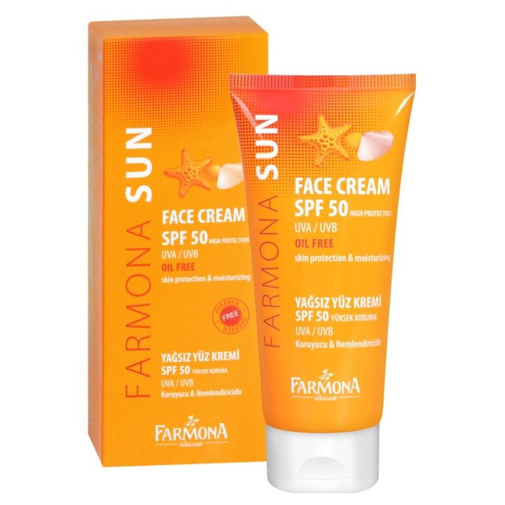 Farmona Sun Слънцезащитен крем за лице с висока защита SPF50 за мазна и ...