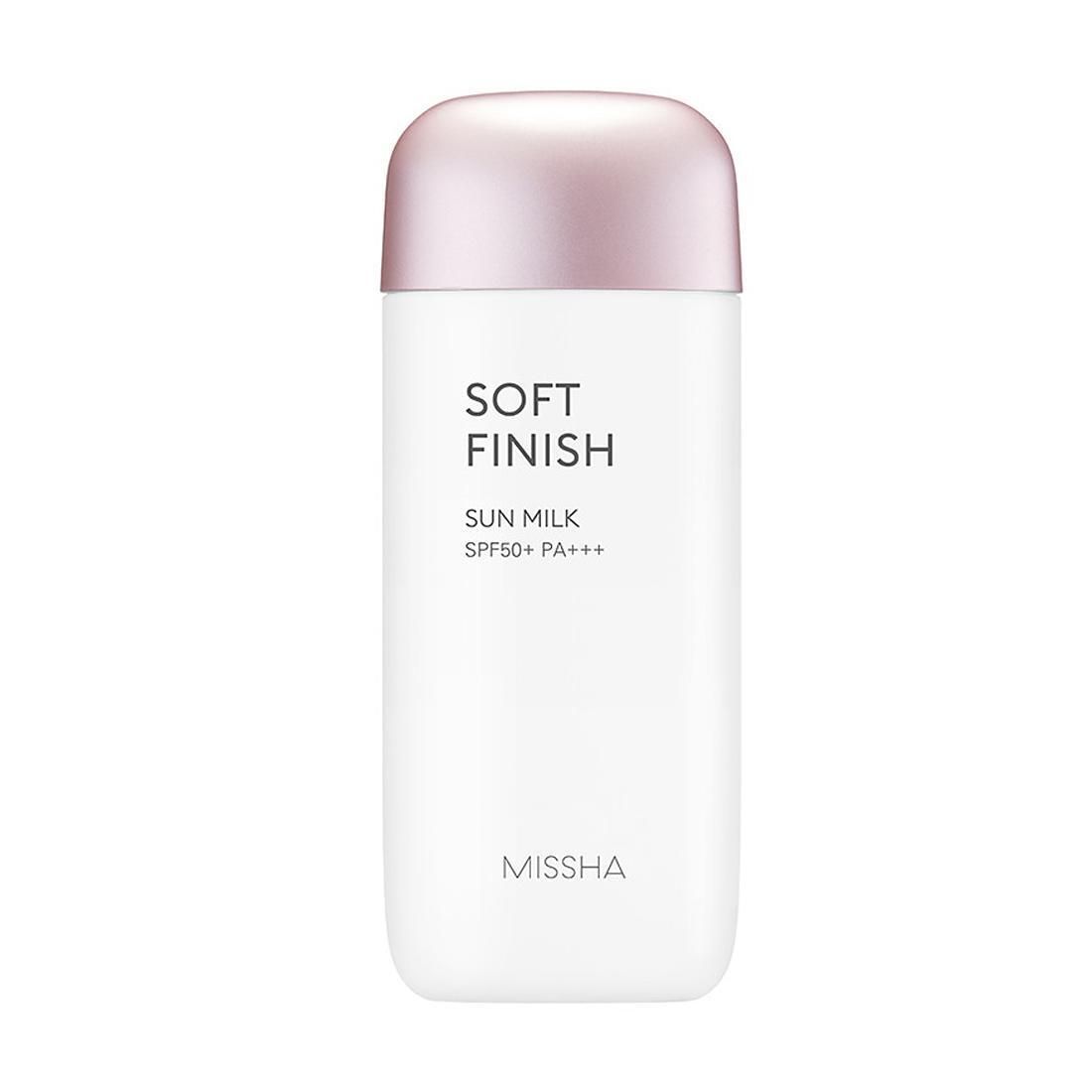 Missha Soft Finish Слънцезащитно мляко за лице SPF50+ x70 мл