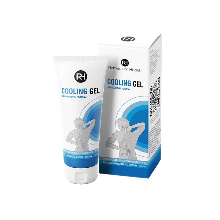 Cooling Gel Охлаждащ гел с конопено масло х100 мл Remedium Health