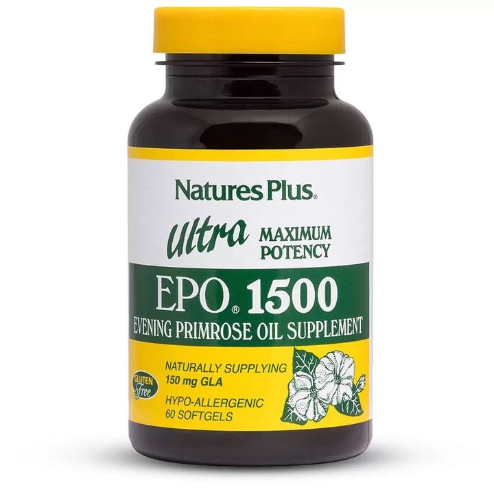 Ultra EPO масло от Вечерна иглика х60 капсули Natures Plus