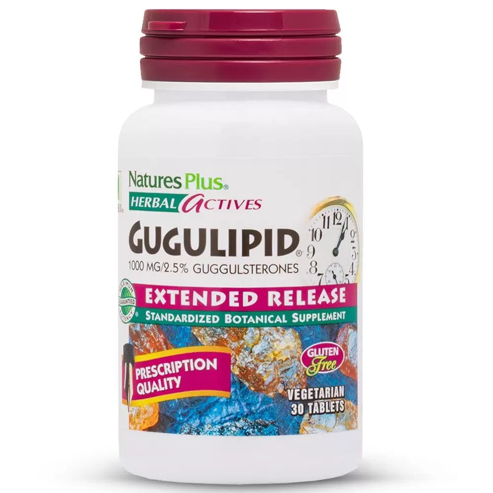 Гугулипид при сърдечно-съдови заболявания х30 таблетки Herbal Actives