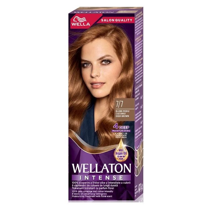 Wellaton Intense Дълготрайна боя за коса 7/7 Blonde Medium Chestnut