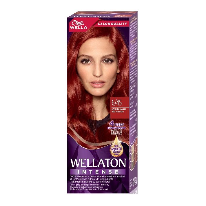 Wellaton Intense Дълготрайна боя за коса 6/45 Red Passion