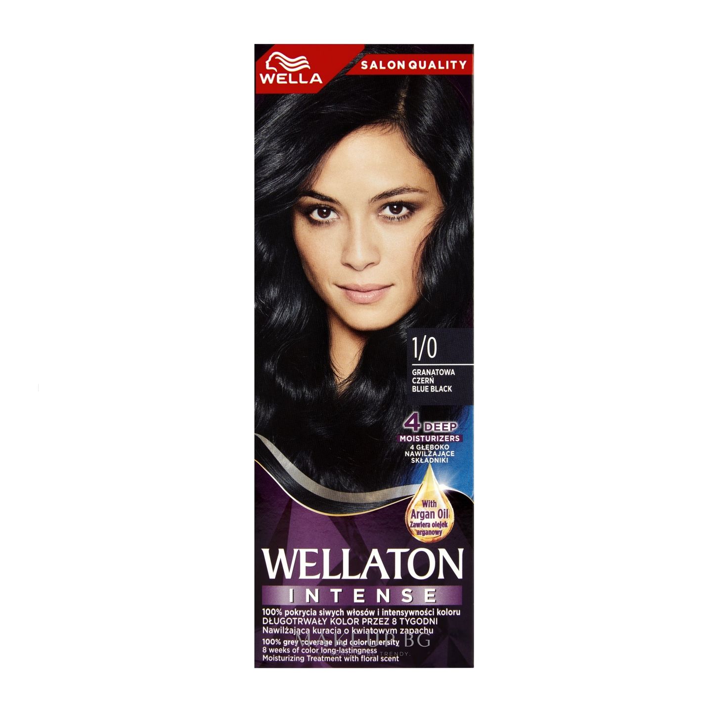 Wellaton Intense Дълготрайна боя за коса 1/0 Blue Black