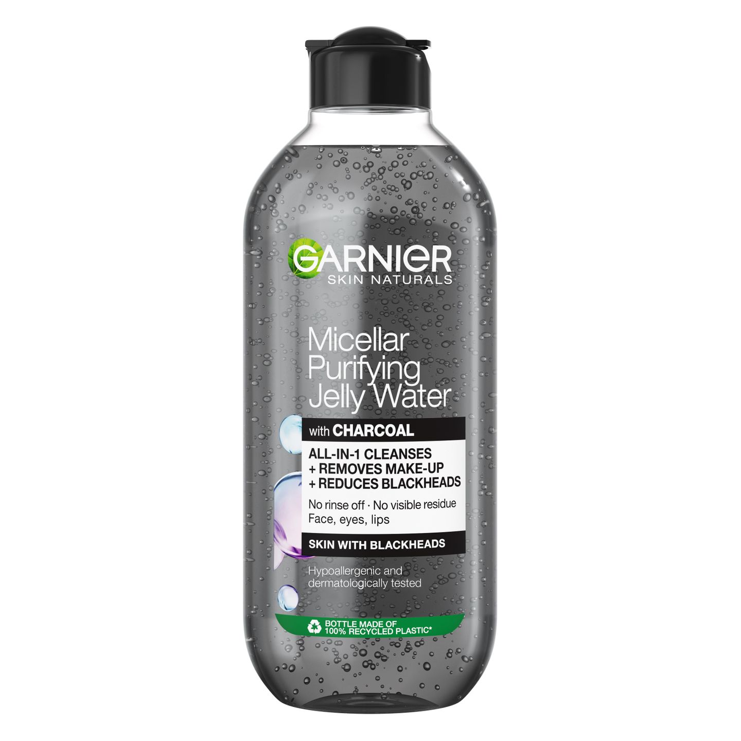 Garnier Skin Naturals Charcoal Jelly Water Почистваща мицеларна гел ...