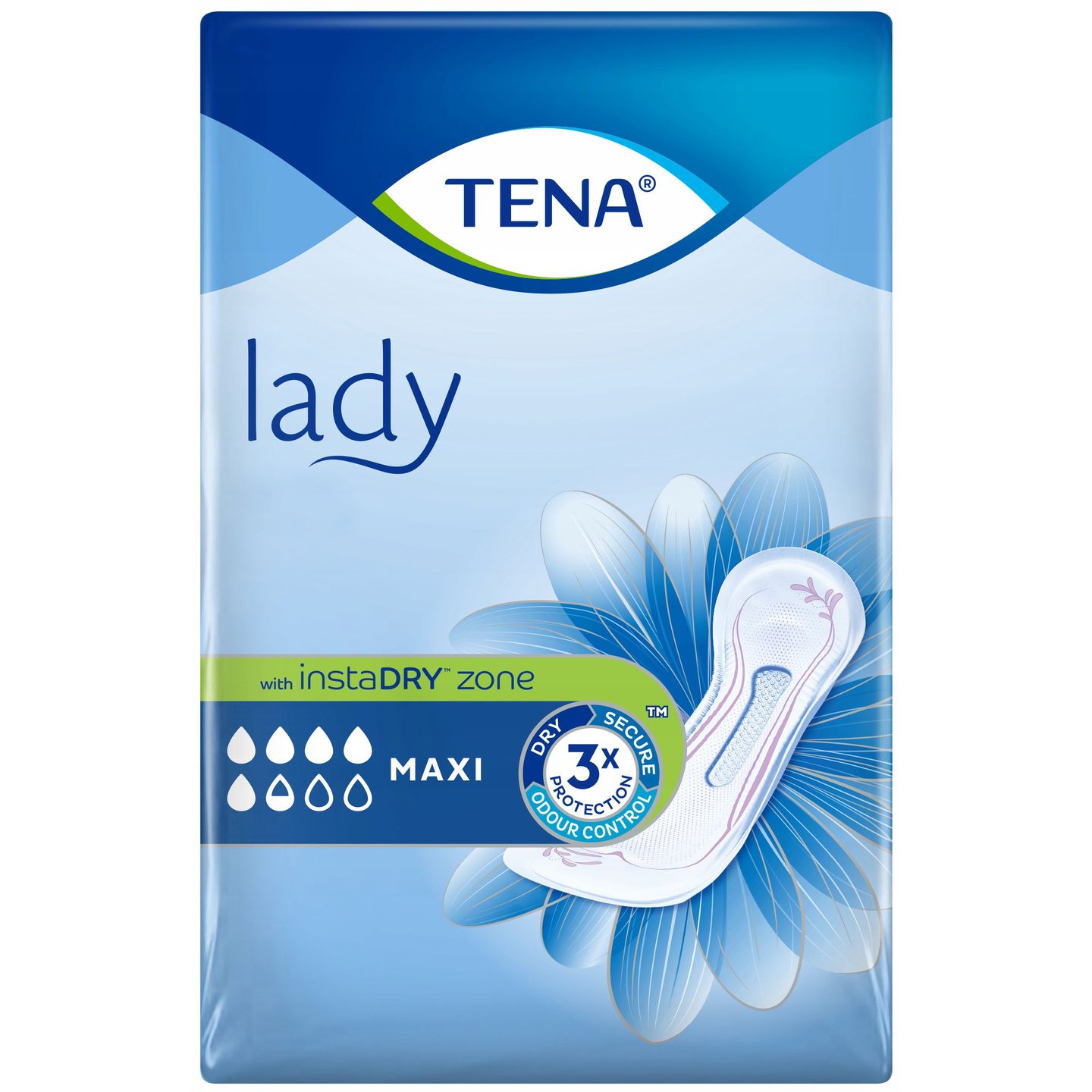 Tena Lady Maxi Insta Dry Урологични превръзки х12 броя