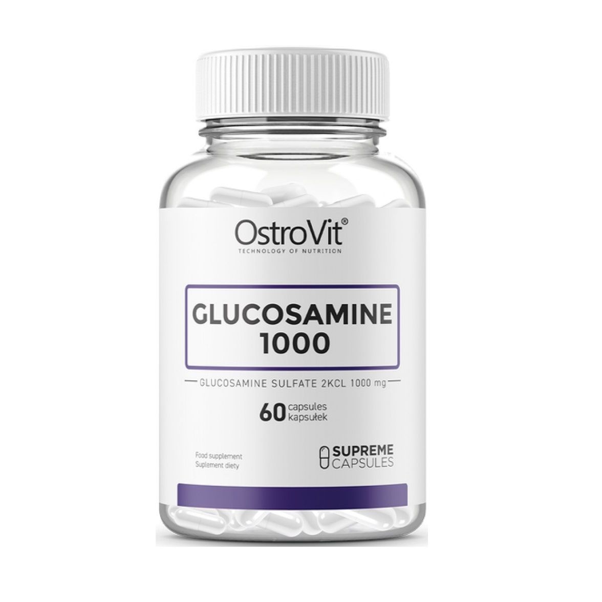 Глюкозамин, 1000 мг x60 капсули, OstroVit