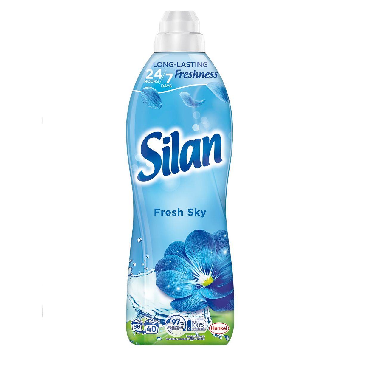 Silan Концентриран омекотител Fresh Sky x0.880 л, 40 пранета