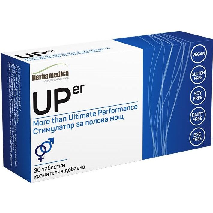 UPer Стимулатор за полова мощ х30 таблетки Herbamedica
