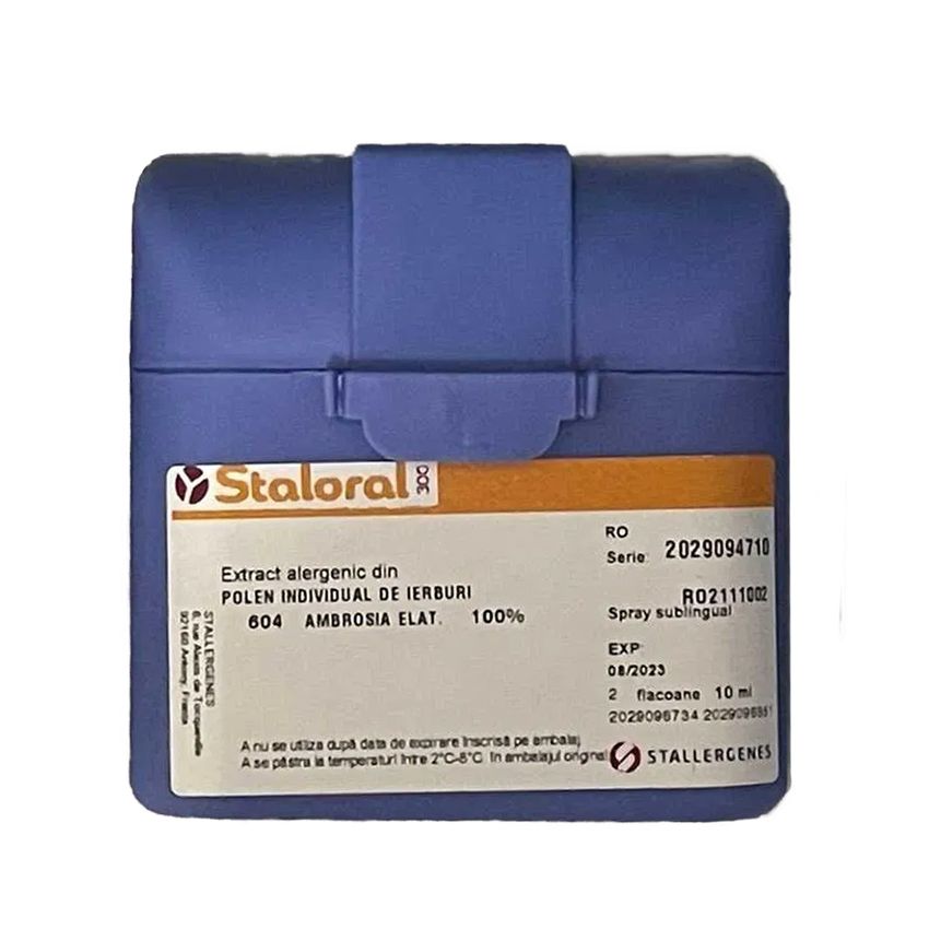 Сталорал 604 сублингвален разтвор на екстракт от алергени за специфична ...