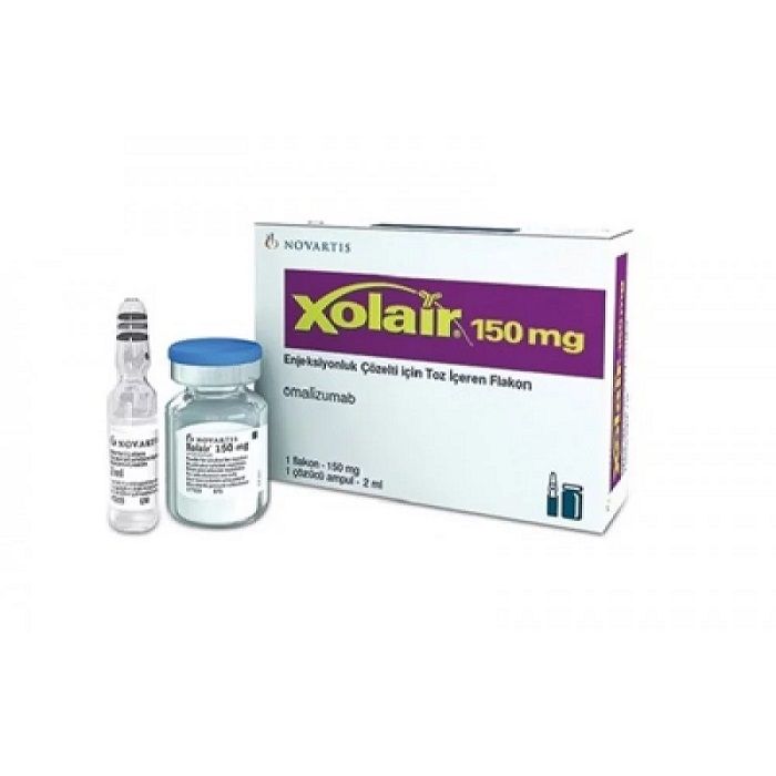 Xolair 150 mg прах и разтворител за инжекционен разтвор х1 бр