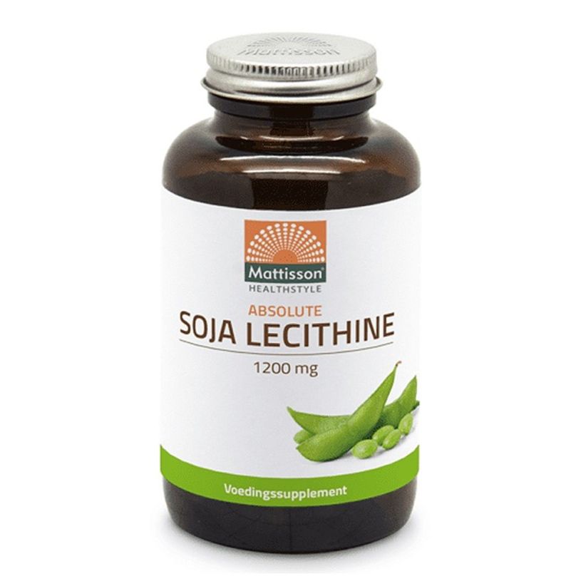 Соев лецитин 1200 mg х90 капсули Mattisson Healthstyle