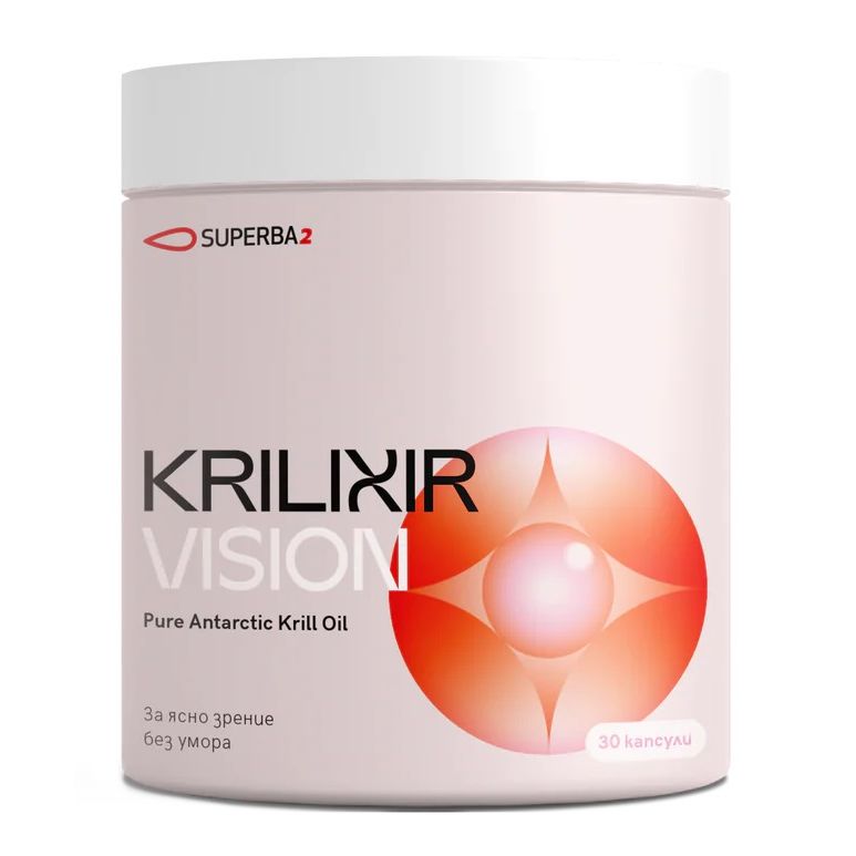 Vision Масло от антарктически крил за ясно зрение х30 капсули Krilixir