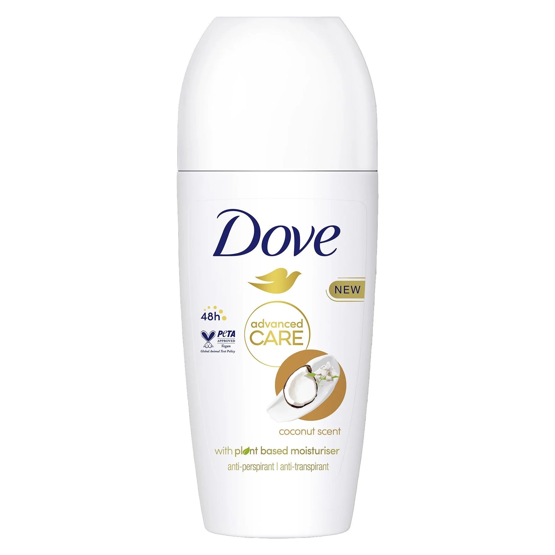 Dove Advanced Care Coconut Део рол-он против изпотяване с аромат на ...