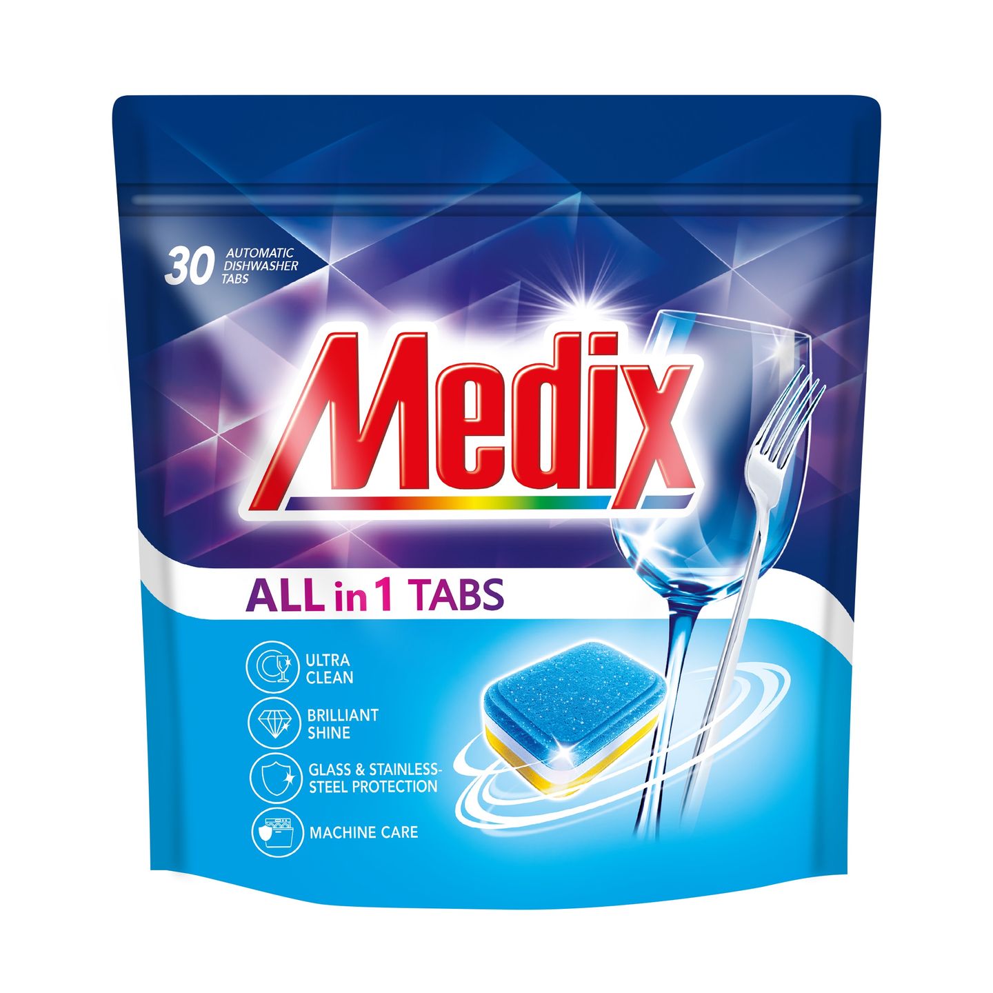 Medix All in 1 Таблетки за съдомиялна машина x30 броя