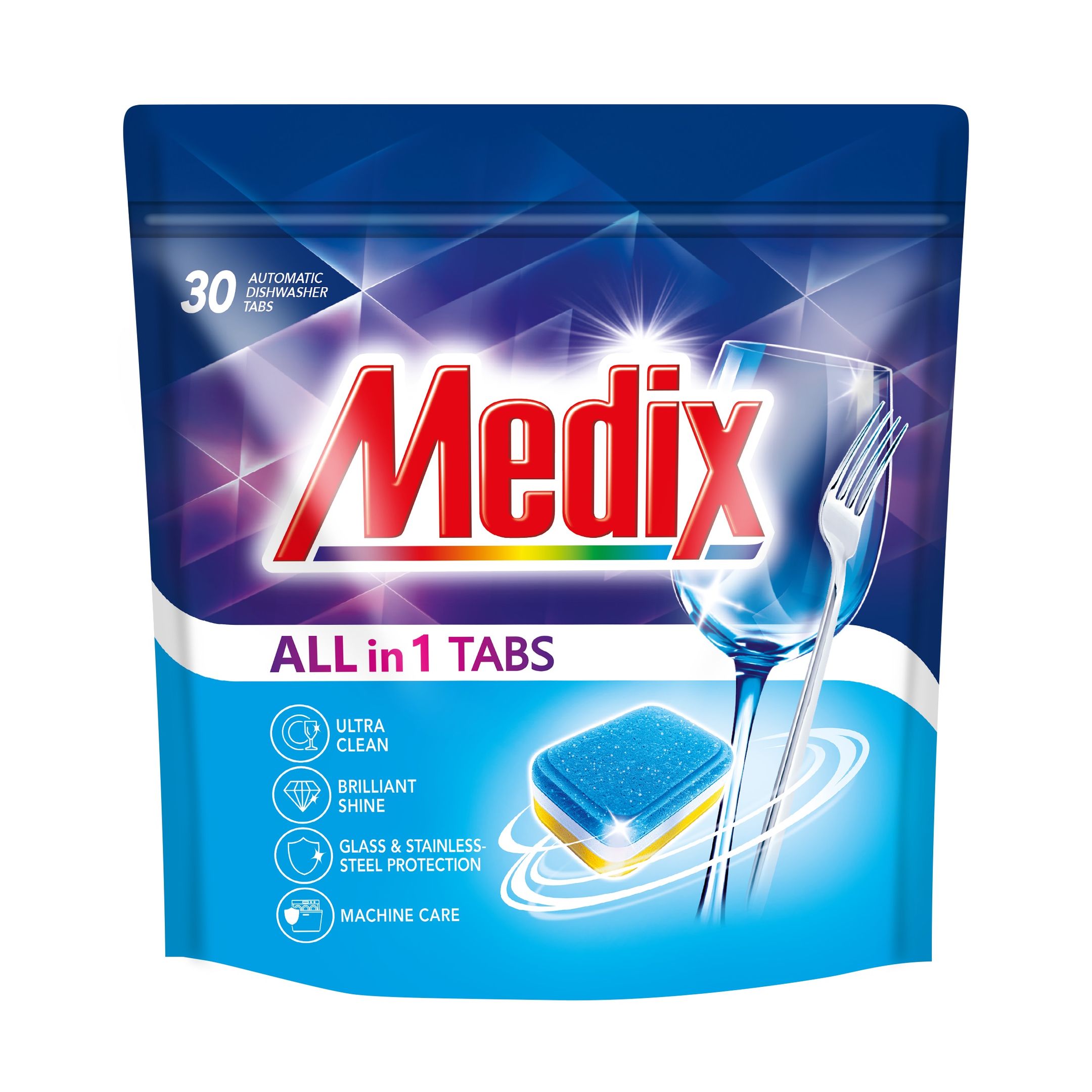 Medix All in 1 Таблетки за съдомиялна машина x30 броя