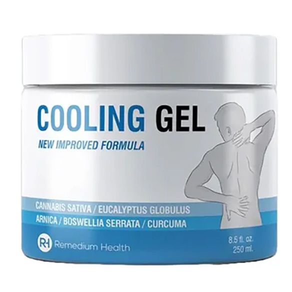 Cooling Gel Охлаждащ гел с конопено масло х250 мл Remedium Health