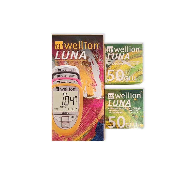 Wellion Промо комплект Luna Trio Апарат за измерване на кръвна захар